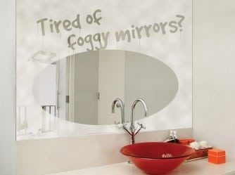 Solution to a fog free mirror | Thermogroup