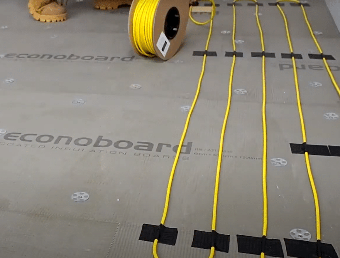 Thermoscreed Loose Wire Installation Video | Thermogroup
