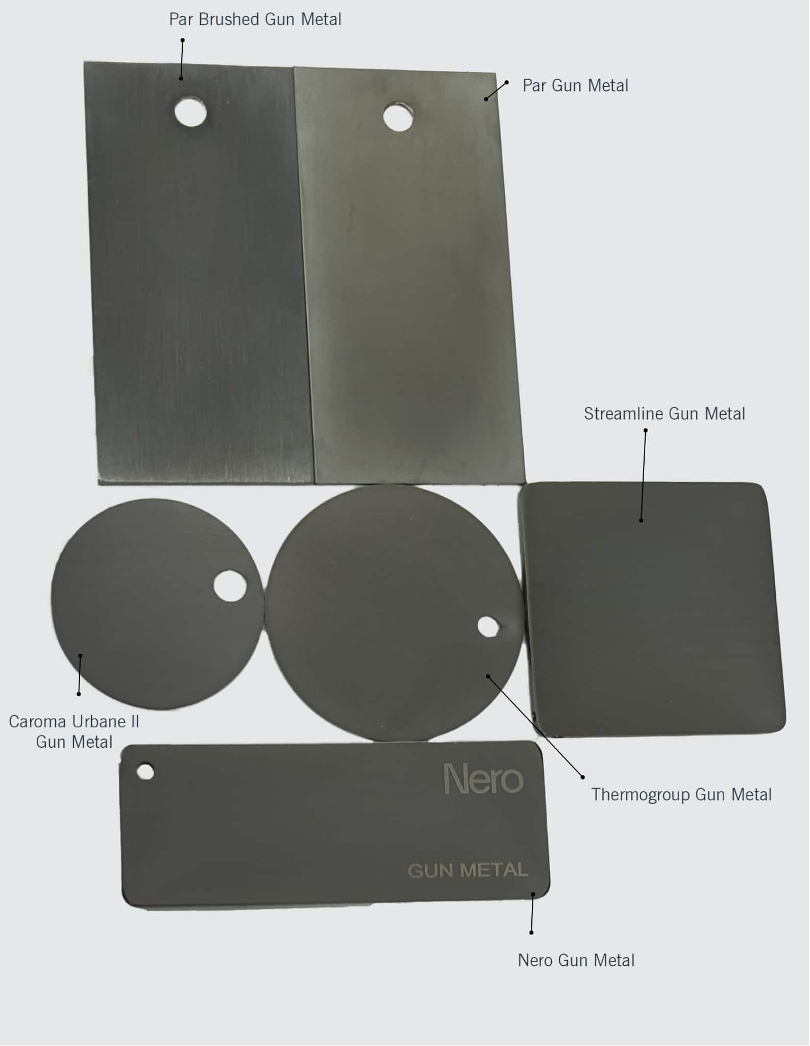 Thermorail Gun Metal Finish – Thermogroup
